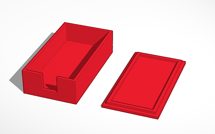 3D design ESP32 Box - Tinkercad