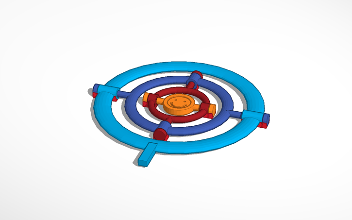 3D design Shooting target - Tinkercad