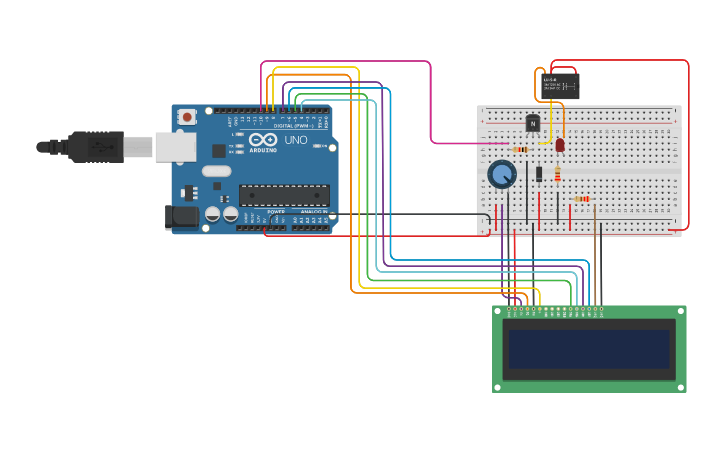 Circuit design DC Motor Part 2 | Tinkercad