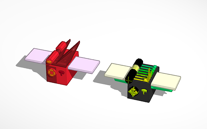 3D design precise bee and my custom bee - Tinkercad