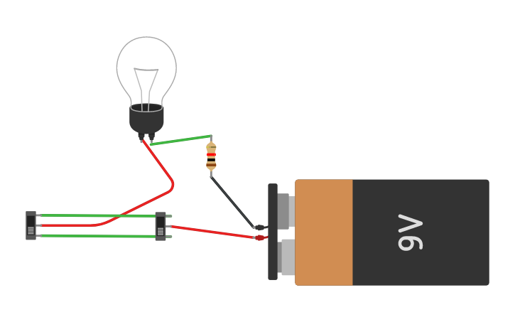 Circuit design 3 way Switch - Tinkercad