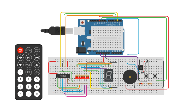 Circuit Design Final Timer Ir Control Tinkercad