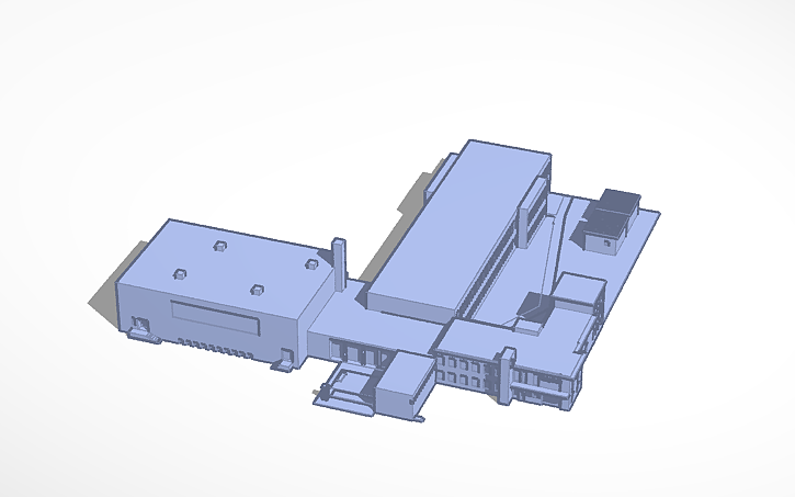 3D design Catholic Memorial - Tinkercad