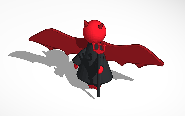 3D design Little devil - Tinkercad