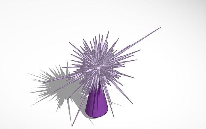 3D design exploding star | Tinkercad