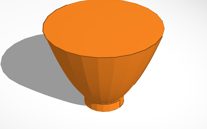 3D design lamp shade - Tinkercad