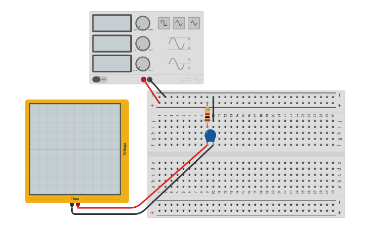 Circuit Design Ac Rc Circuit Tinkercad