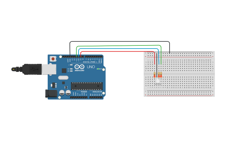 Circuit Design Semana 3 Pratica 2 Tinkercad