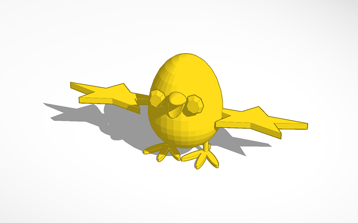 3D design bird | Tinkercad