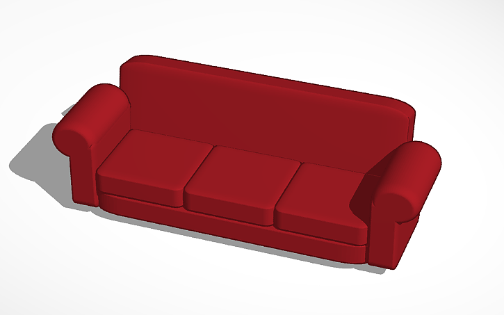 3D design Sillon - Tinkercad