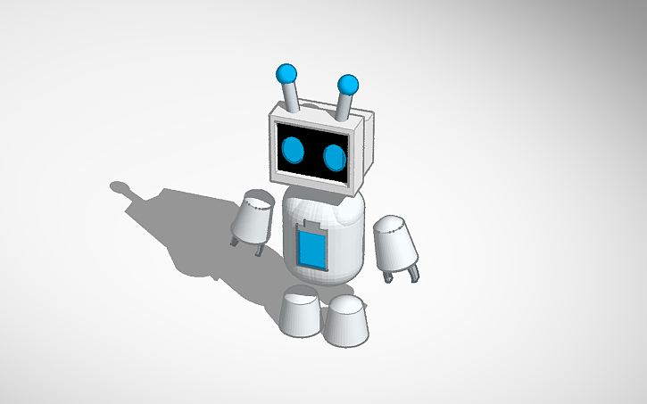 3D design Boxly the Robot! - Tinkercad