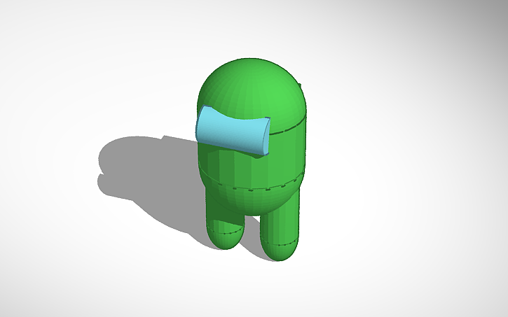 3D design Among Us - Tinkercad