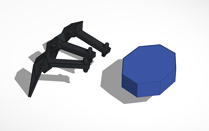 3D design SPIDER ROBOT - Tinkercad