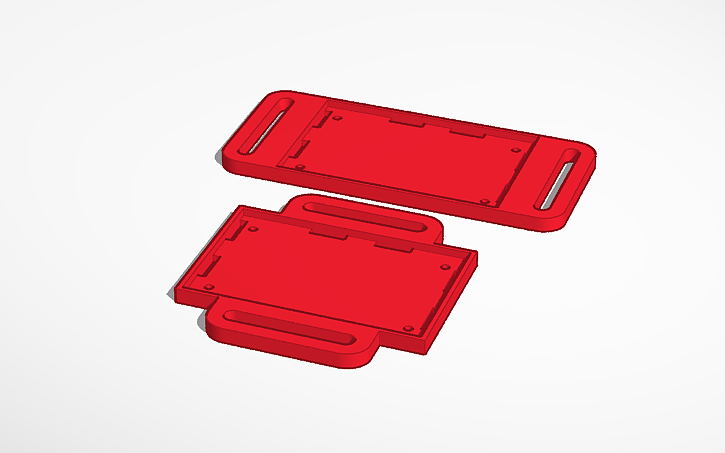 3D design P2000 Control Box Mount - Tinkercad