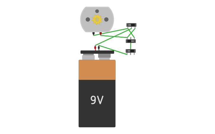 Circuit design anticlockwise and clockwise rotation - Tinkercad
