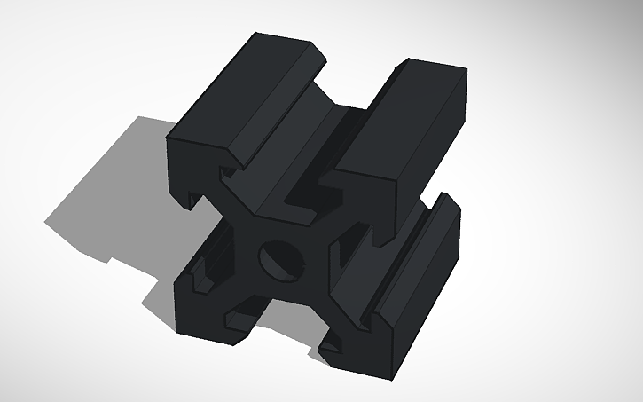 3D design V-SLOT CREALITY 20X20 - Tinkercad