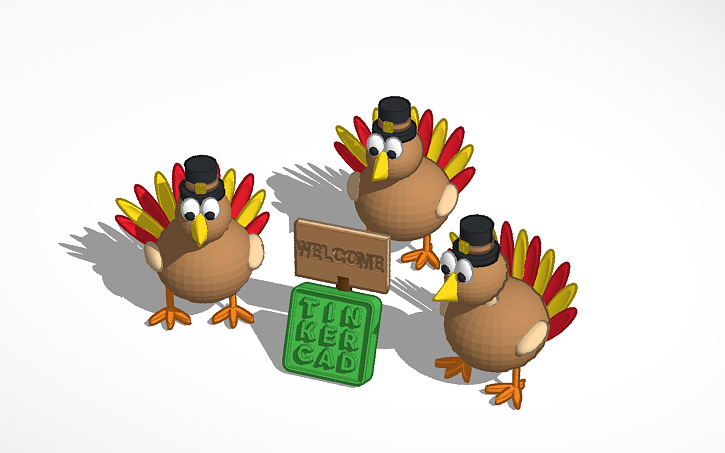 3D design #thanksgiving | Tinkercad