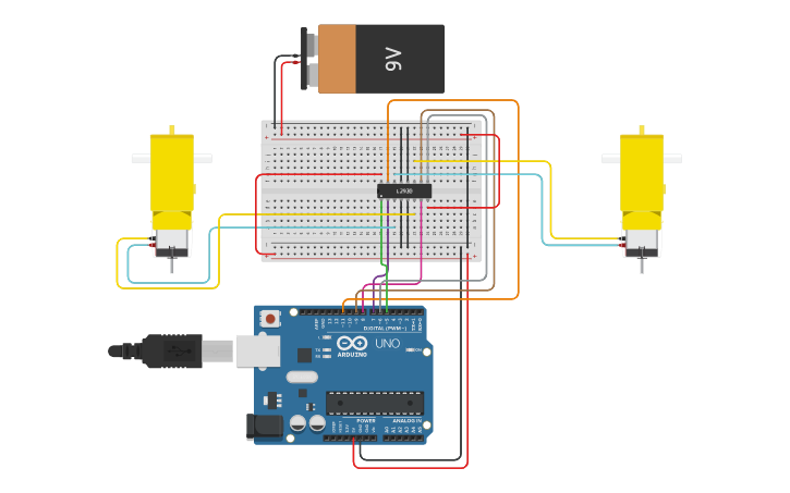 Circuit Design Lab7 Ex4 Tinkercad