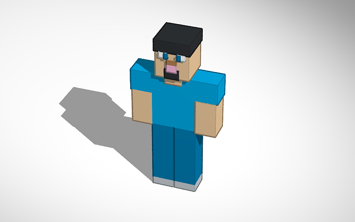 3D design Steve | Tinkercad