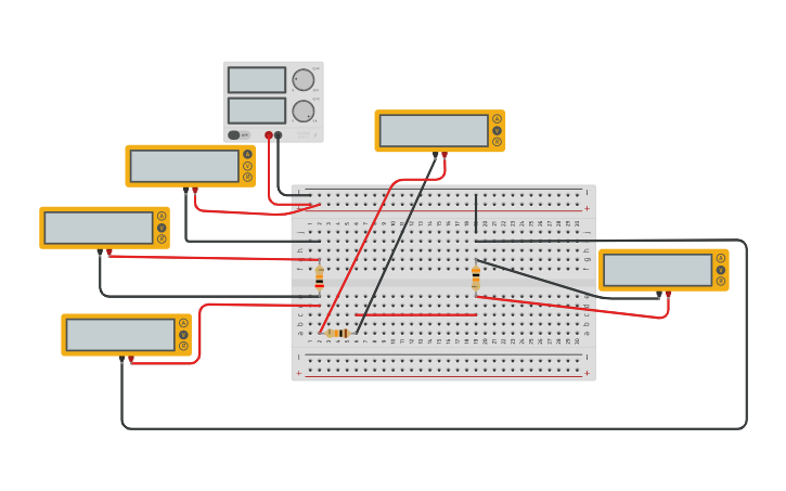 Circuit design lab1_3a | Tinkercad