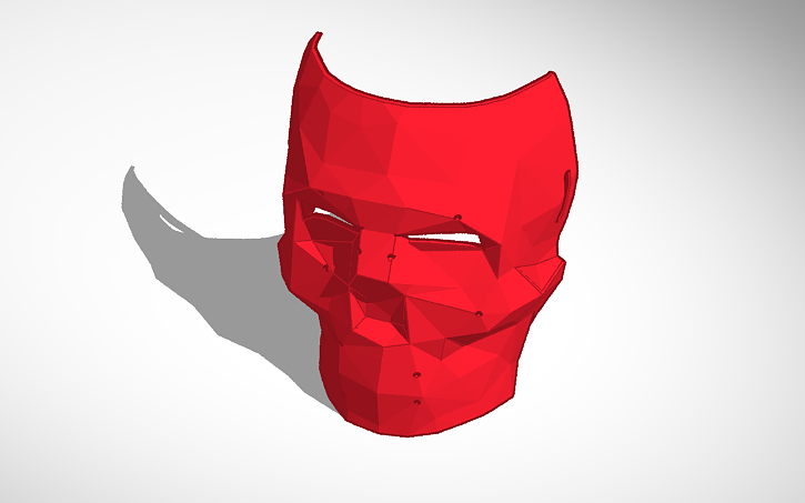 3D design Mascara Recortada - Tinkercad