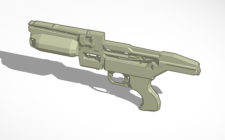 3D design half-life smg - Tinkercad