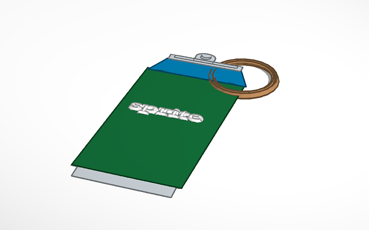 3D design Sprite Can - Tinkercad