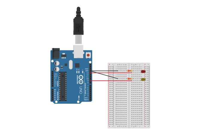 Circuit design tp1 | Tinkercad