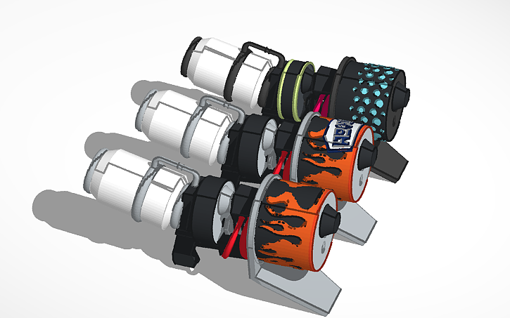 3D design Splatoon Blaster - Tinkercad