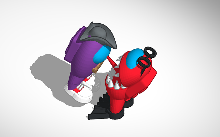 3D design amogus - Tinkercad