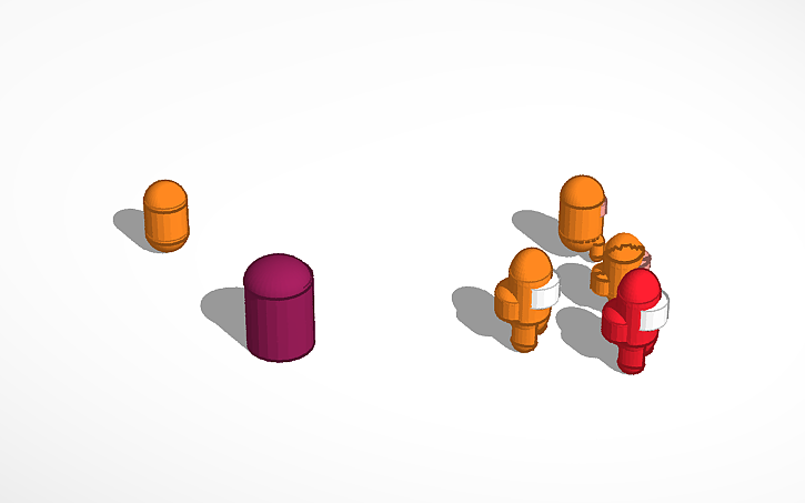 3D design design among us | Tinkercad