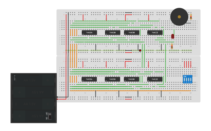 Circuit design LabLógica_Punto1_FullDesign | Tinkercad