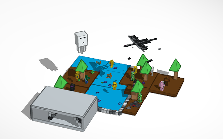 3D design minecraft - Tinkercad