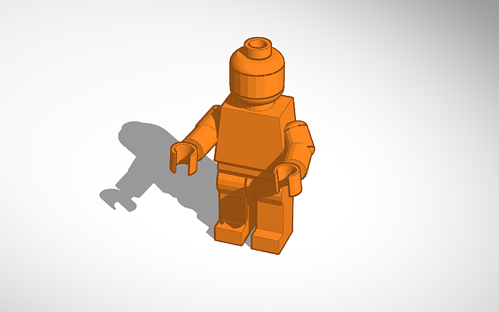 3D design Lego Man - Christopher Hernandez 6th Period | Tinkercad