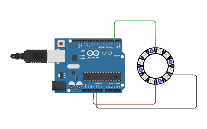 Circuit design Semana 4 - Desafio 2 - Tinkercad