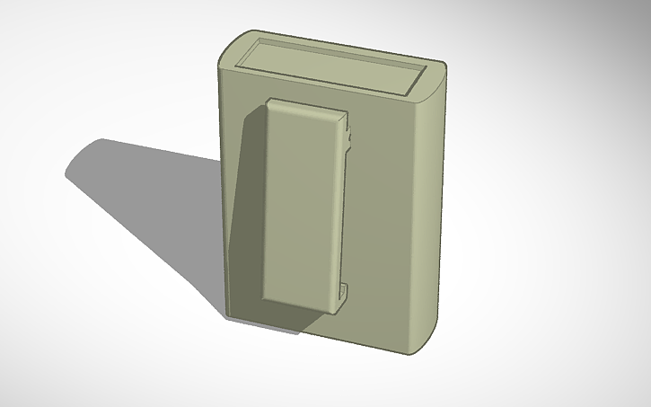 3D design Costume-Pager - Tinkercad