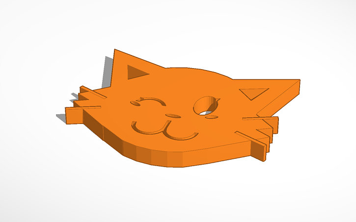 3D design Kitty kitty kitty cat - Tinkercad