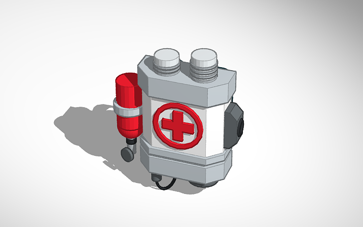 3D design TF2 MEDIPACK - Tinkercad