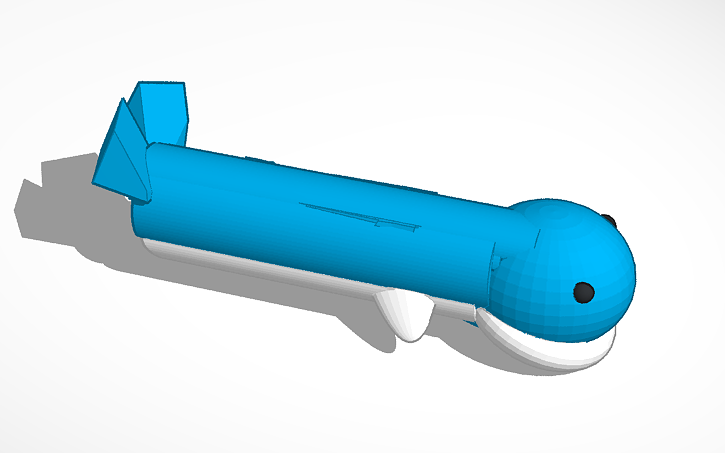 3D design Whale | Tinkercad
