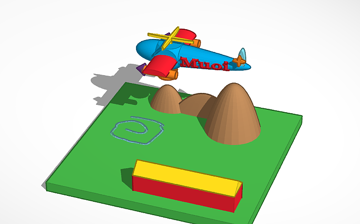 3D design may bay - Tinkercad