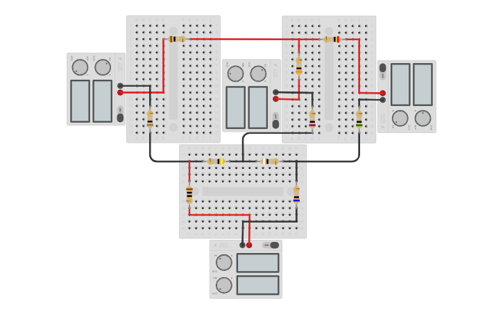 Circuit design Introducing the Breadboard - Tinkercad