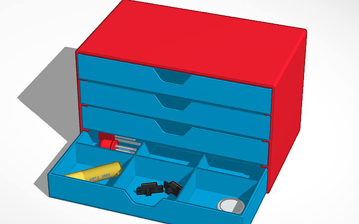 3D design Organizer - Tinkercad