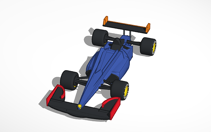 3D design Formula 1 design - Tinkercad