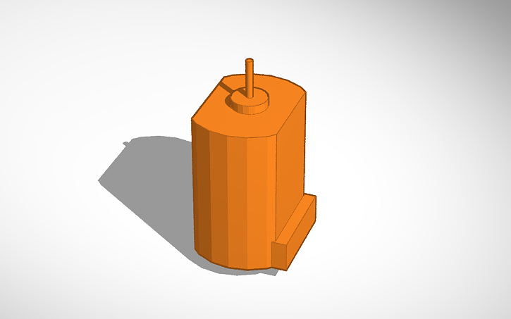 3D design DC Motor - Tinkercad