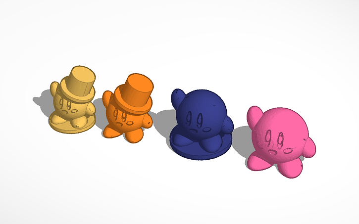 3D design kirby team | Tinkercad