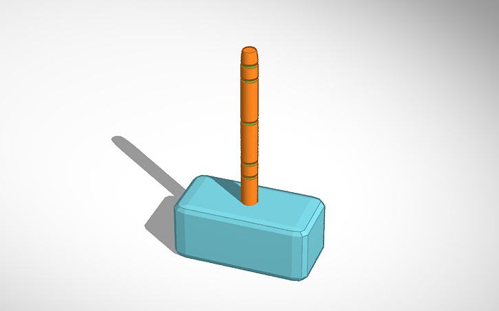 3D design Stick - Tinkercad