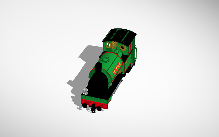 3D design 0-4-2ST Dark Green Kerr Stuart Class/Talyllyn "Edward Thomas ...