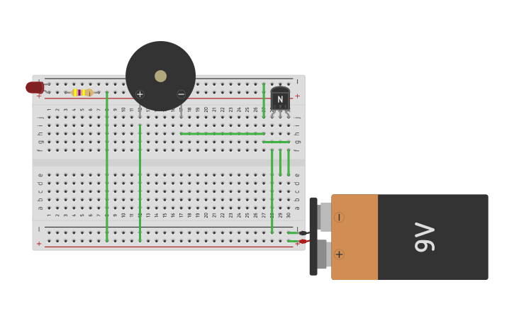 Circuit design touch sensor - Tinkercad