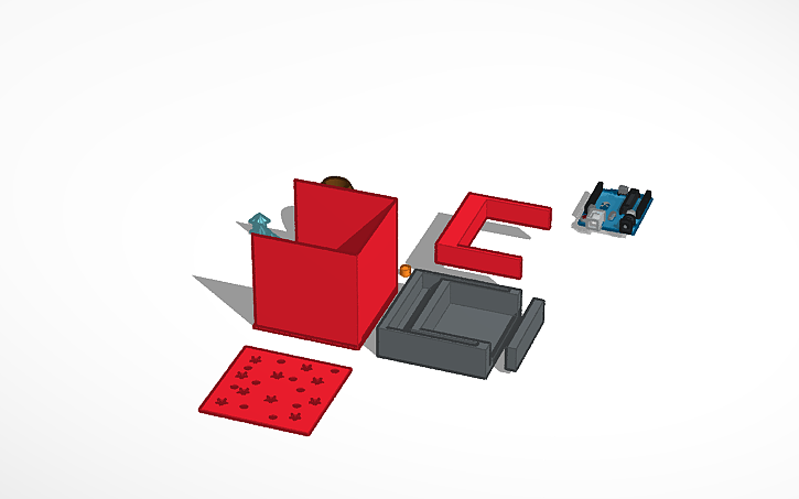 3D design Copy of Luminária | Tinkercad