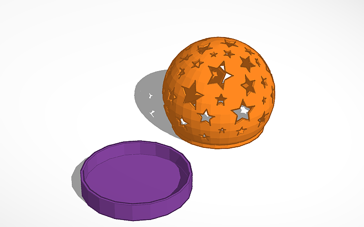 3D design Star Lantern - Tinkercad